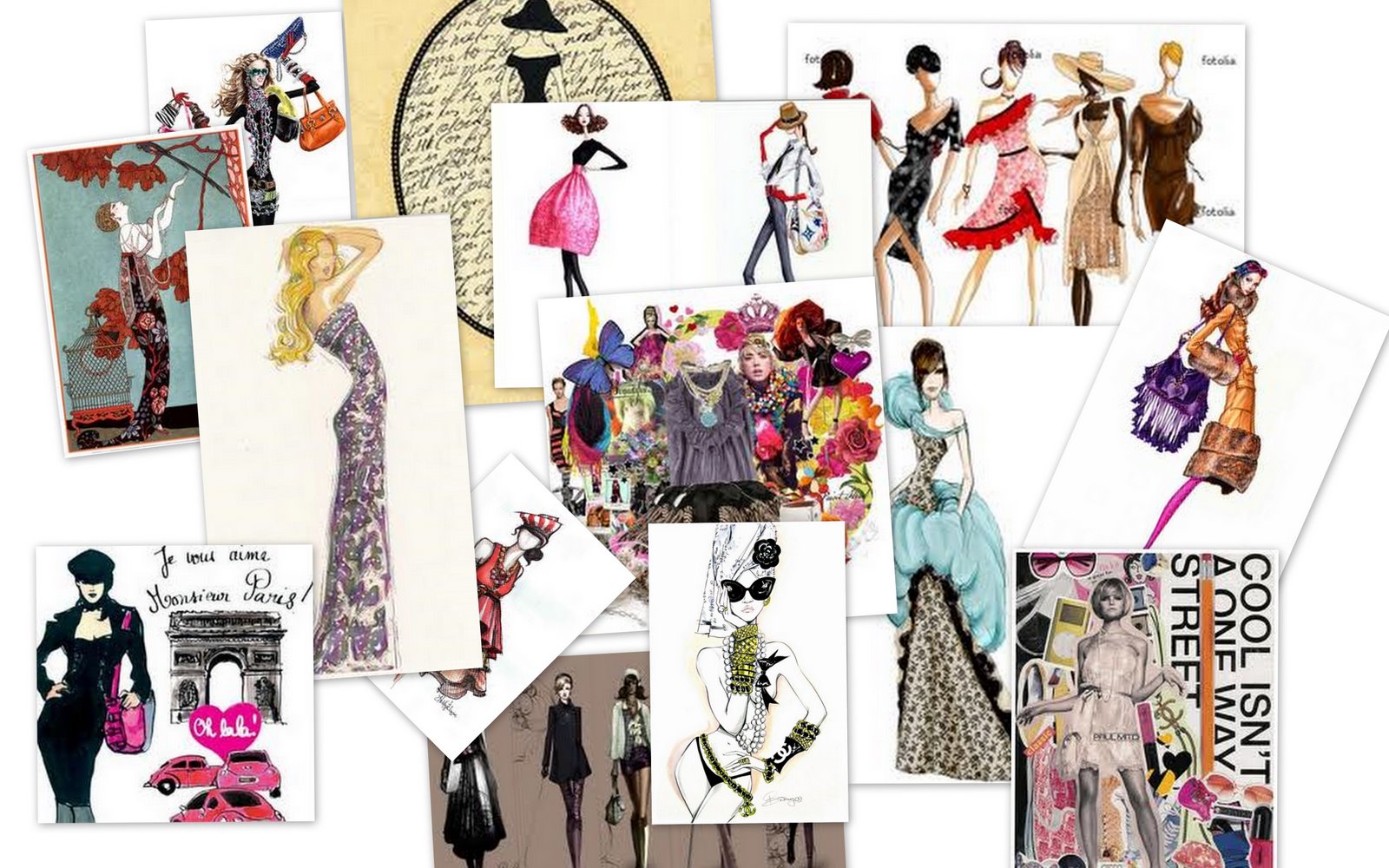 Aprendizajes Maestro 2.0: MODA- COLLAGE