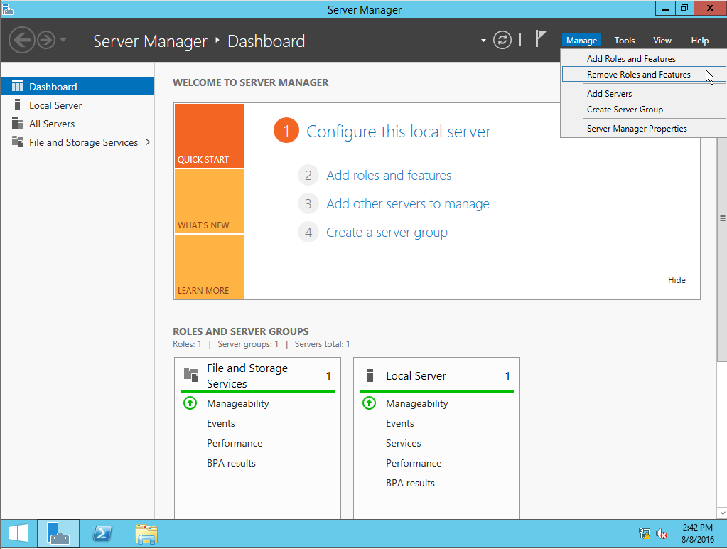 Mengubah Server GUI ke CORE pada Windows Server 2012 ~ Blog Abdul Halim
