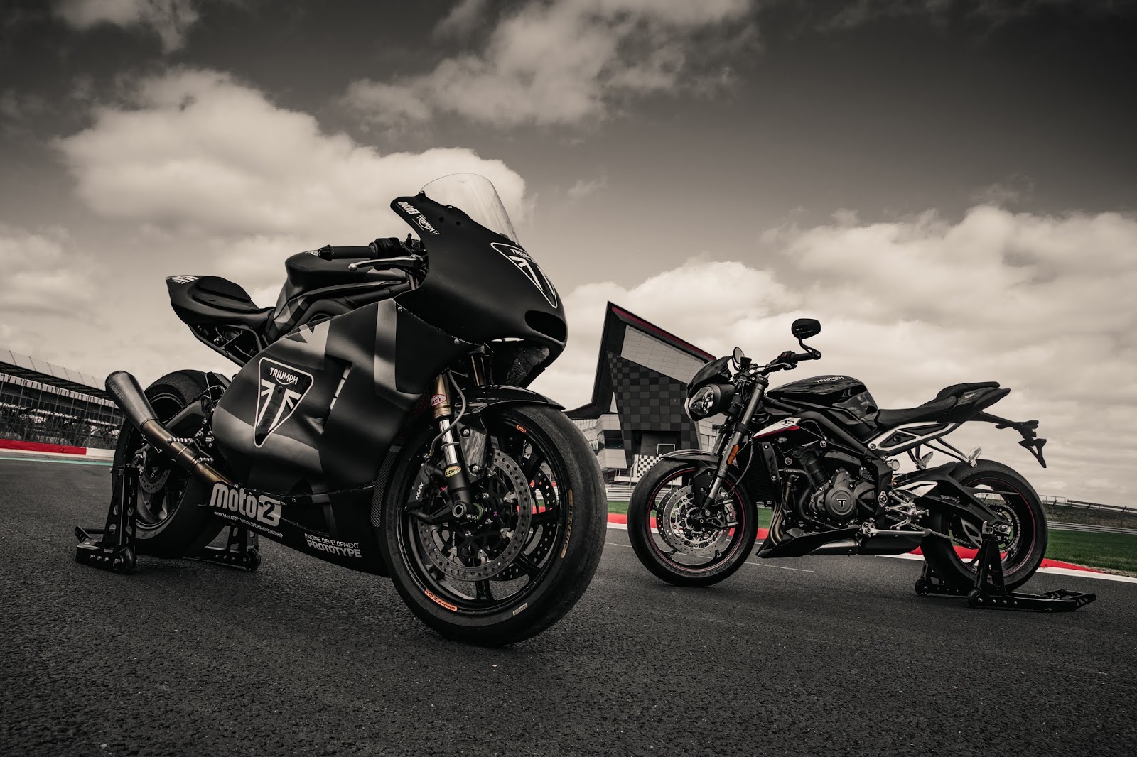 Racing Cafè: Triumph 765 Moto2 Prototype 2018