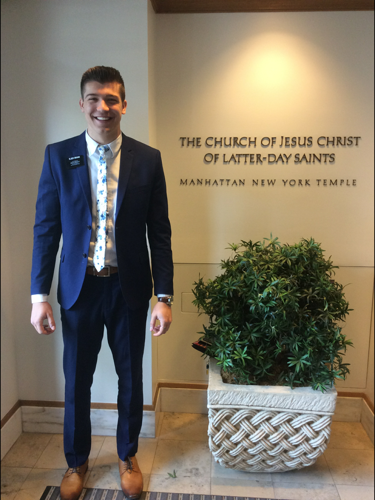 Elder Caiden Brown New York New York North Mission: Repentance and the ...