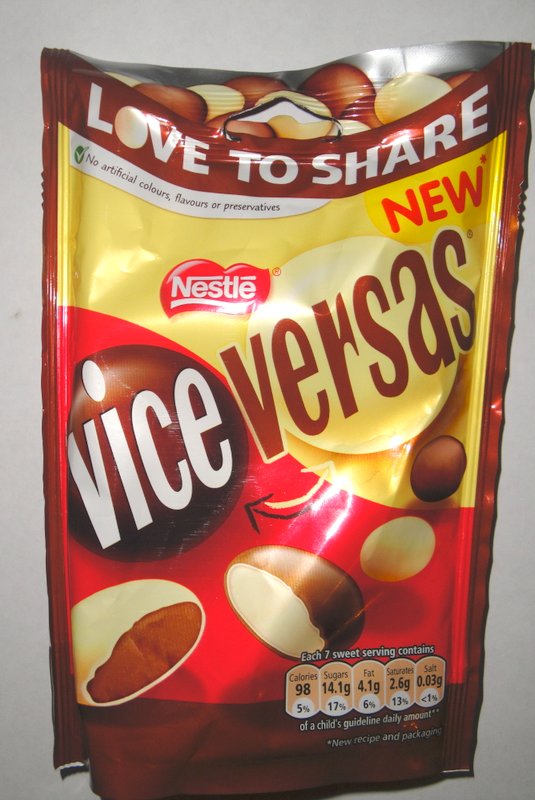 Grocery Gems: Vice Versas Chocolates: They're Back!