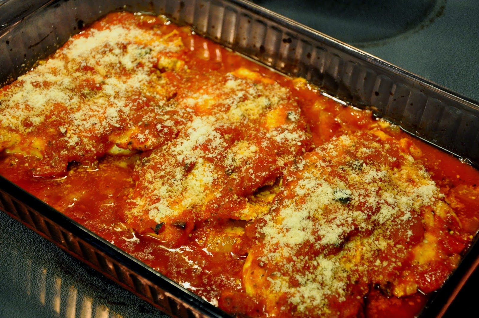 What's Cooking at Richard's ??: Chicken Parm - Light and Easy