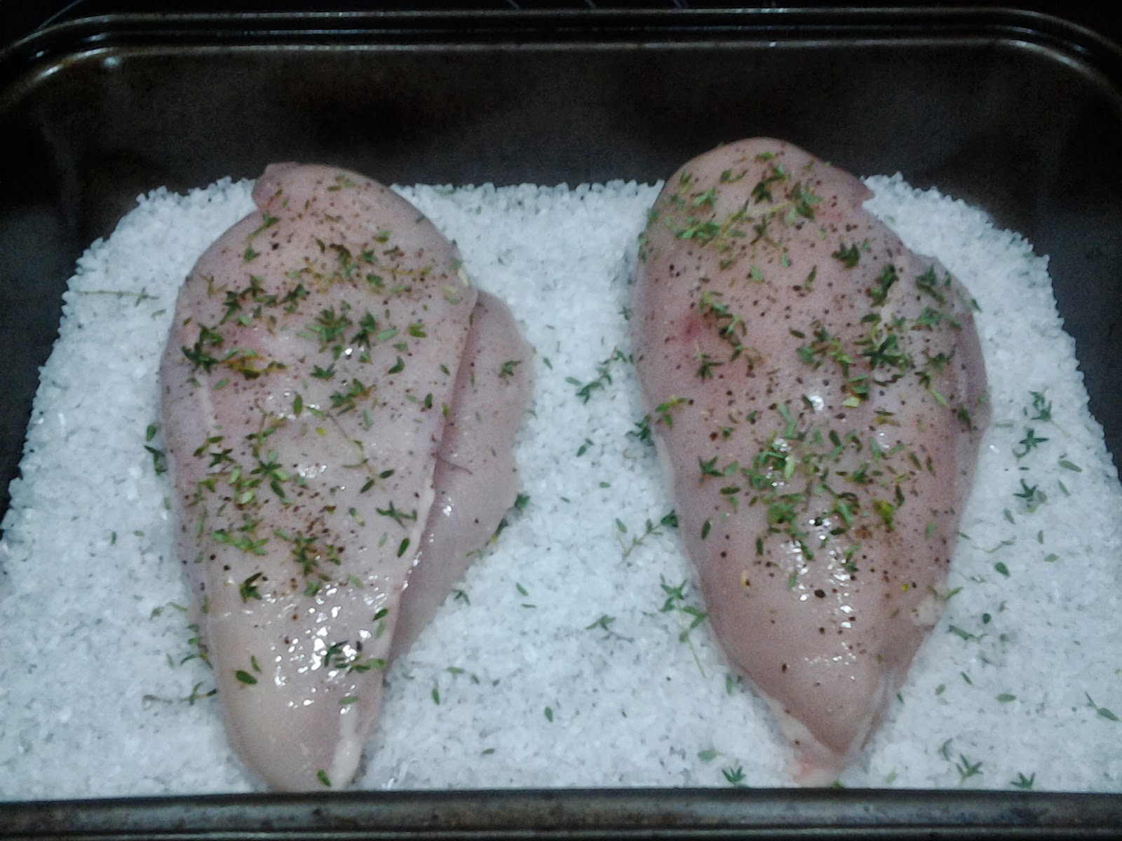 Pechugas de Pollo a la Sal | Las Delicias de Isabel