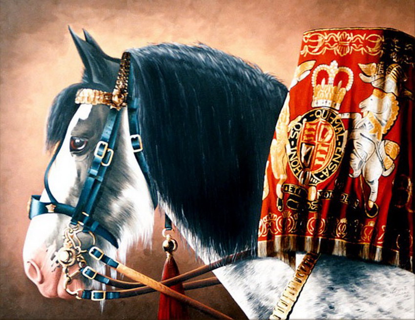 Historia y evolución de la pintura artística : Cabezas de corceles ...