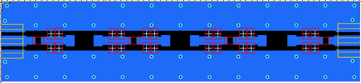 HamStudio UT8UU: Chebyshev BPF. PCB design #2.