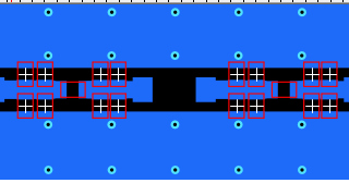 HamStudio UT8UU: Chebyshev BPF. PCB design #2.