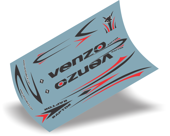 designstickers: Adesivo bike Venzo - Raptor