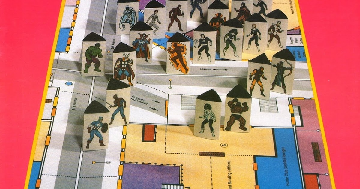 Marvel Comics of the 1980s: Marvel Super Heroes Role Playing Game ...