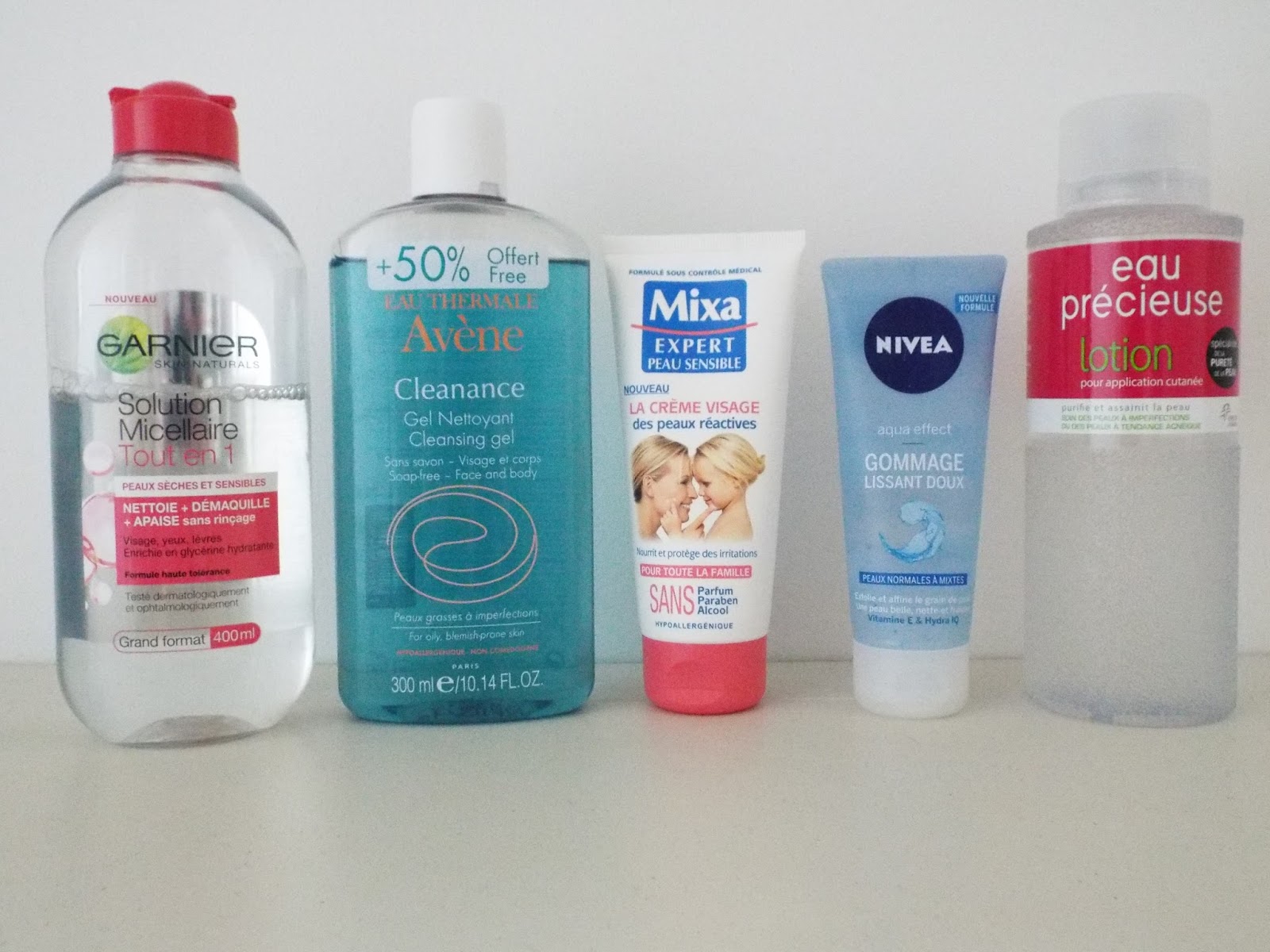 LA BEAUTY PAULINE: Les différents produits soin du visage