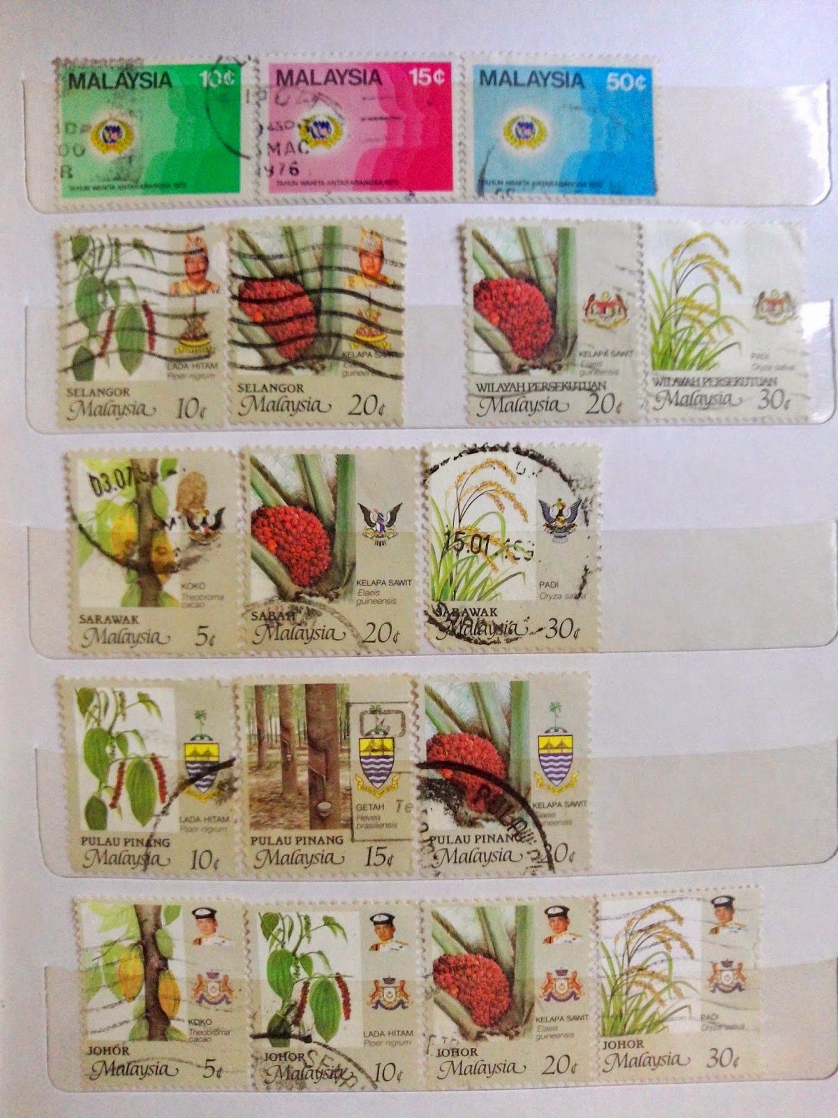 SG PASTIME | Singapore Favourite Pastime Blog: Malaysia Stamps (Part 3 ...