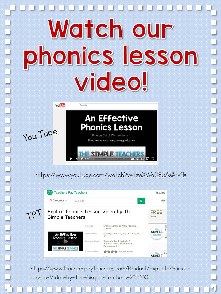 The Simple Teachers: Variant Vowel Phonics Lessons and Decodable Passages