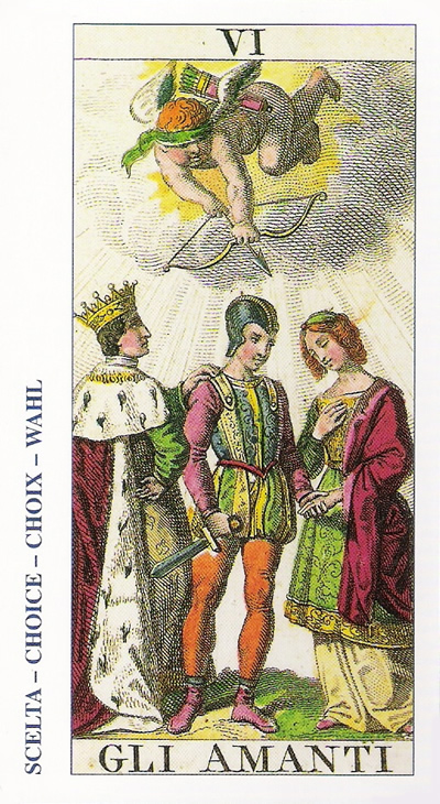 SIMBOLOGÍAS: Los Amantes - Arcano VI