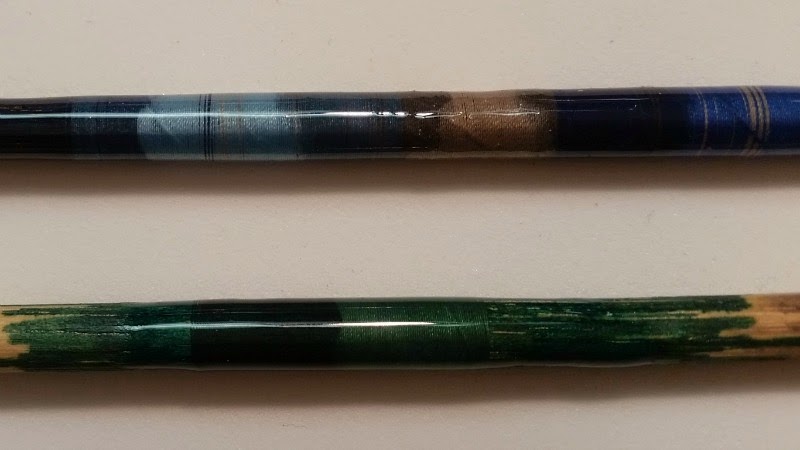 Dave's Fly Bench: Wrapping up my rod wrapping rodeo