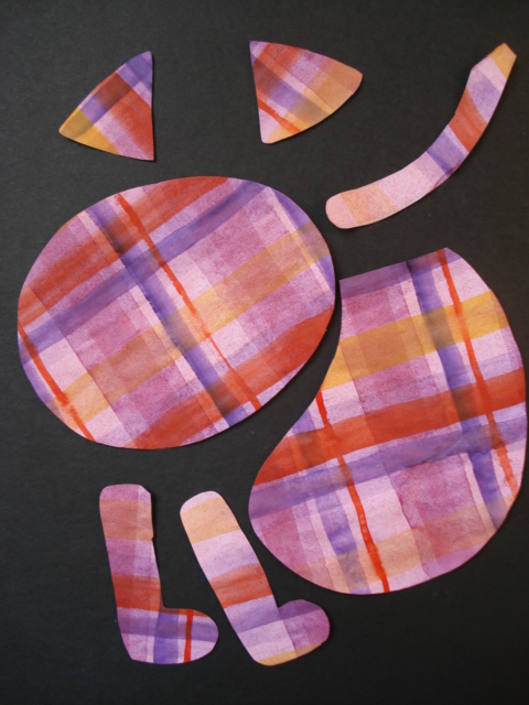 a faithful attempt: Pattern: Plaid Cat Collage