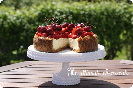 Hemma på min gata i Piteå: The ultimate cheesecake