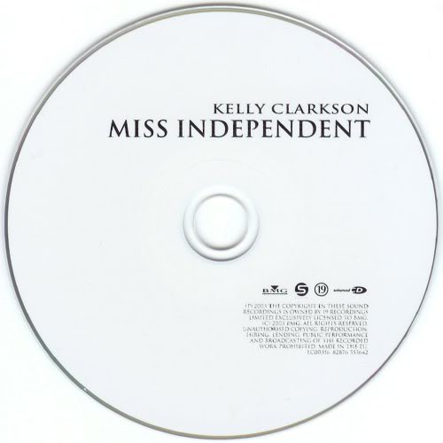 Single: Kelly Clarkson - Miss Independent - Encartes Pop