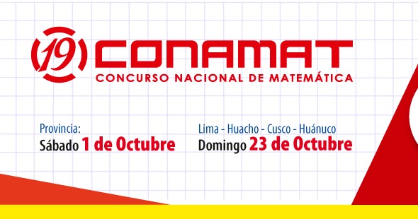 CONAMAT Examen Eliminatorias Provincias Arequipa, Chiclayo, Huancayo y ...