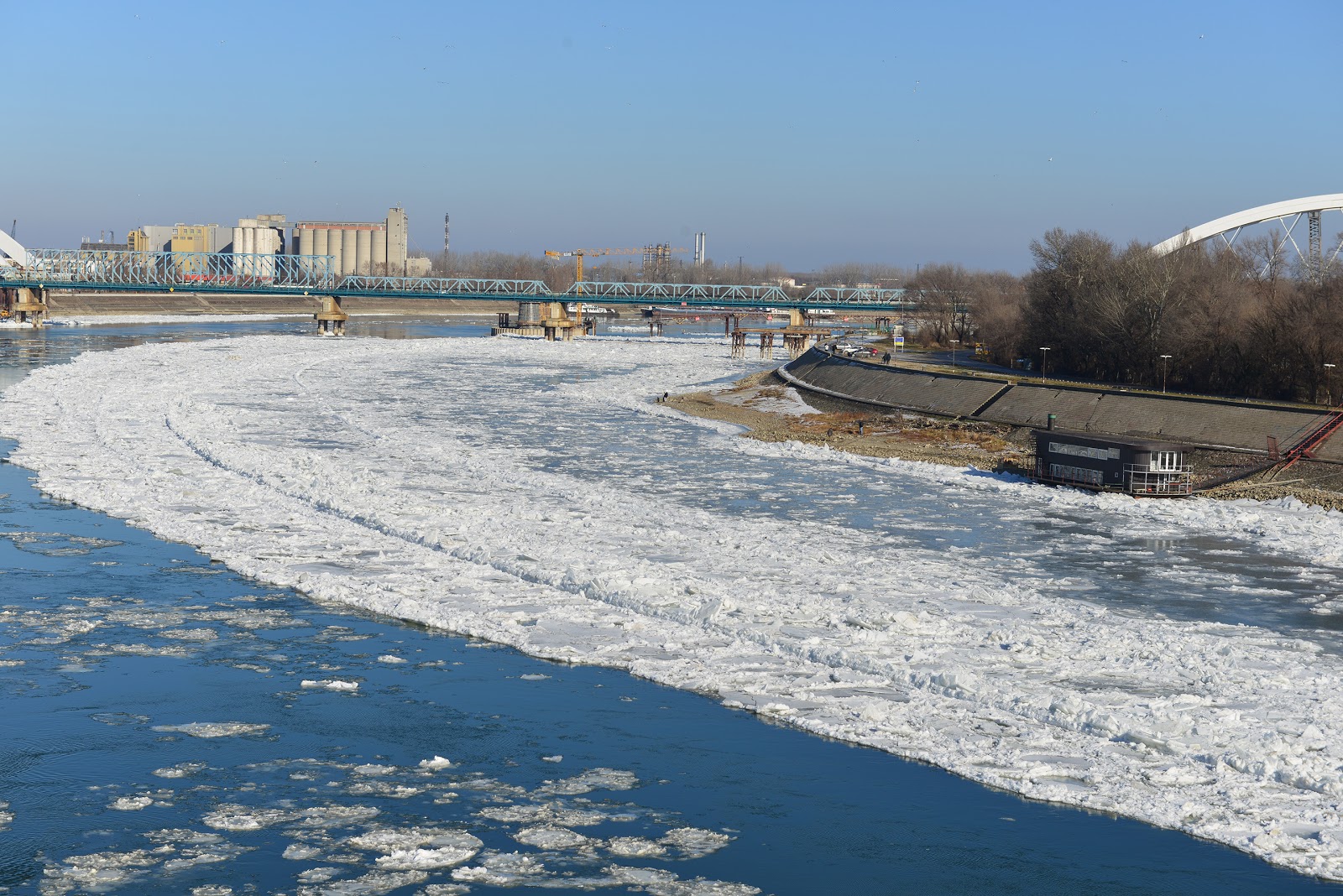Novi Sad : Novi Sad, Dunav, led #novisad
