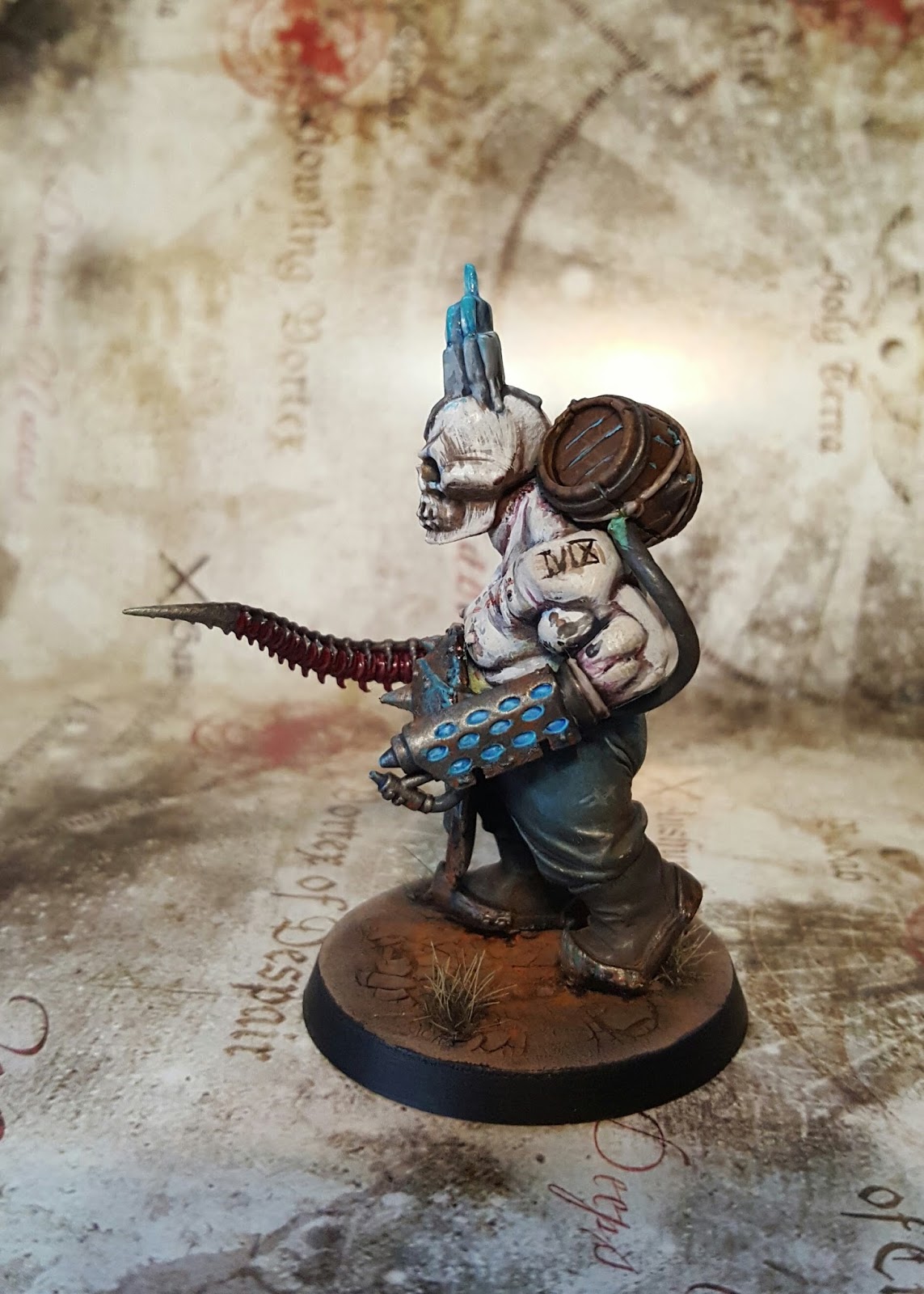 WRYTHHOLD: 40k Daemons of Chaos - Dark Mech Exalted Flamer