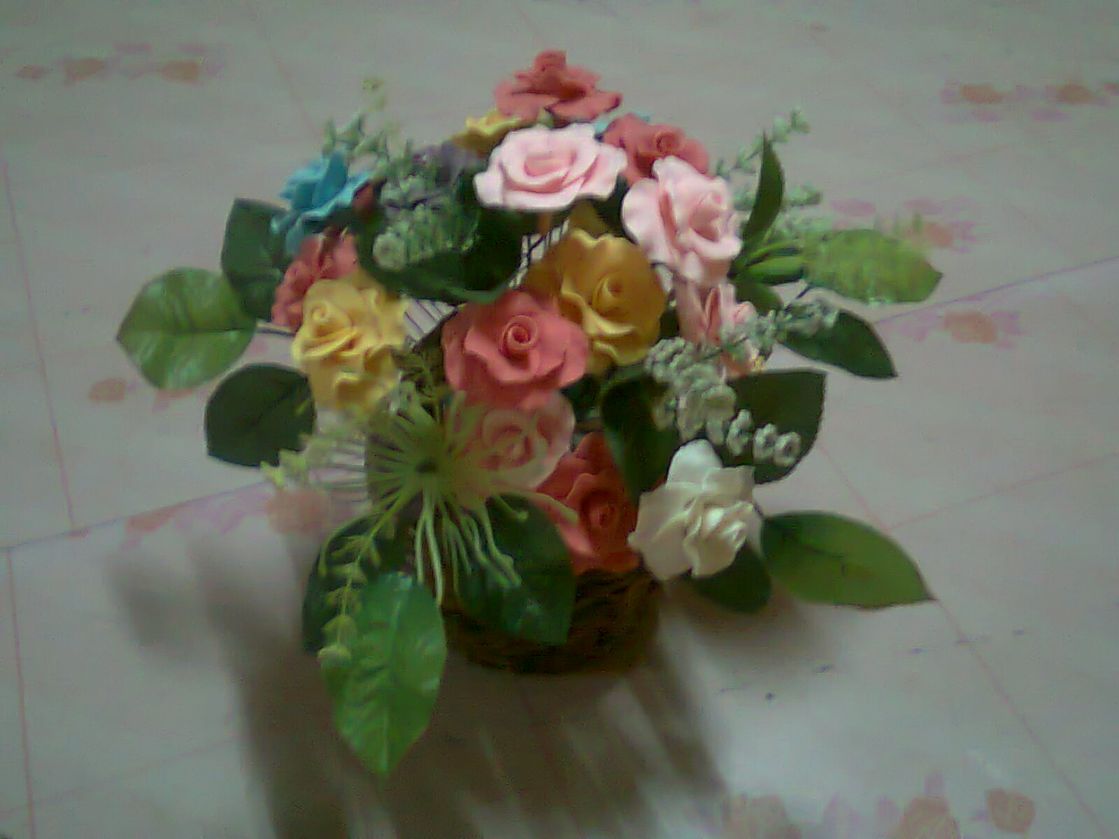 Anyaman Bakul Kertas