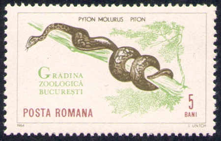 Timbre filatelice: Timbre-Animale si pasari-Gradina zoologica Bucuresti