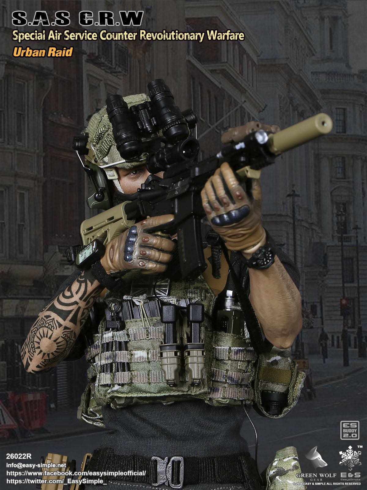 toyhaven: Easy & Simple 1/6th Scale S.A.S. Counter Revolutionary ...