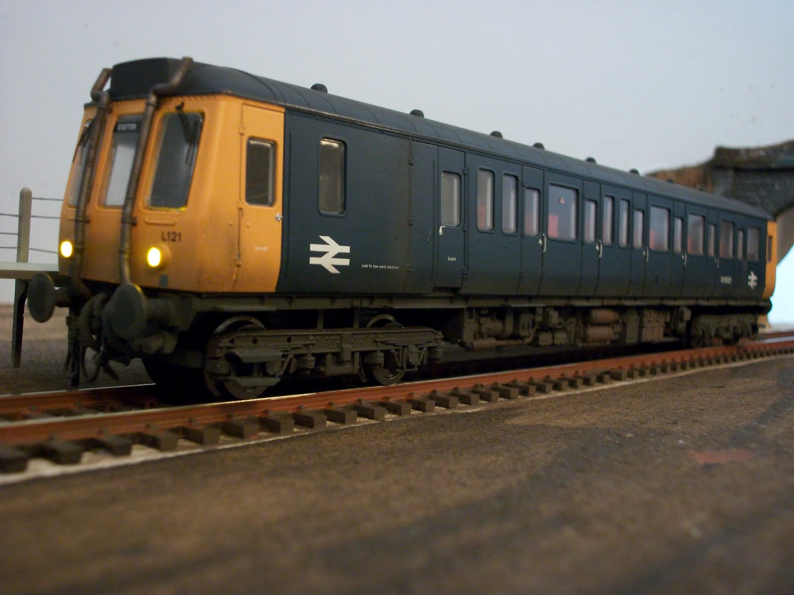 Choppers Railway: Watergate Halt: Class 121 ready for service