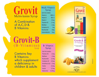 SALEEM DRUG AGENCY: Grovit Syrup Grovit-B Syrup Calwood-C
