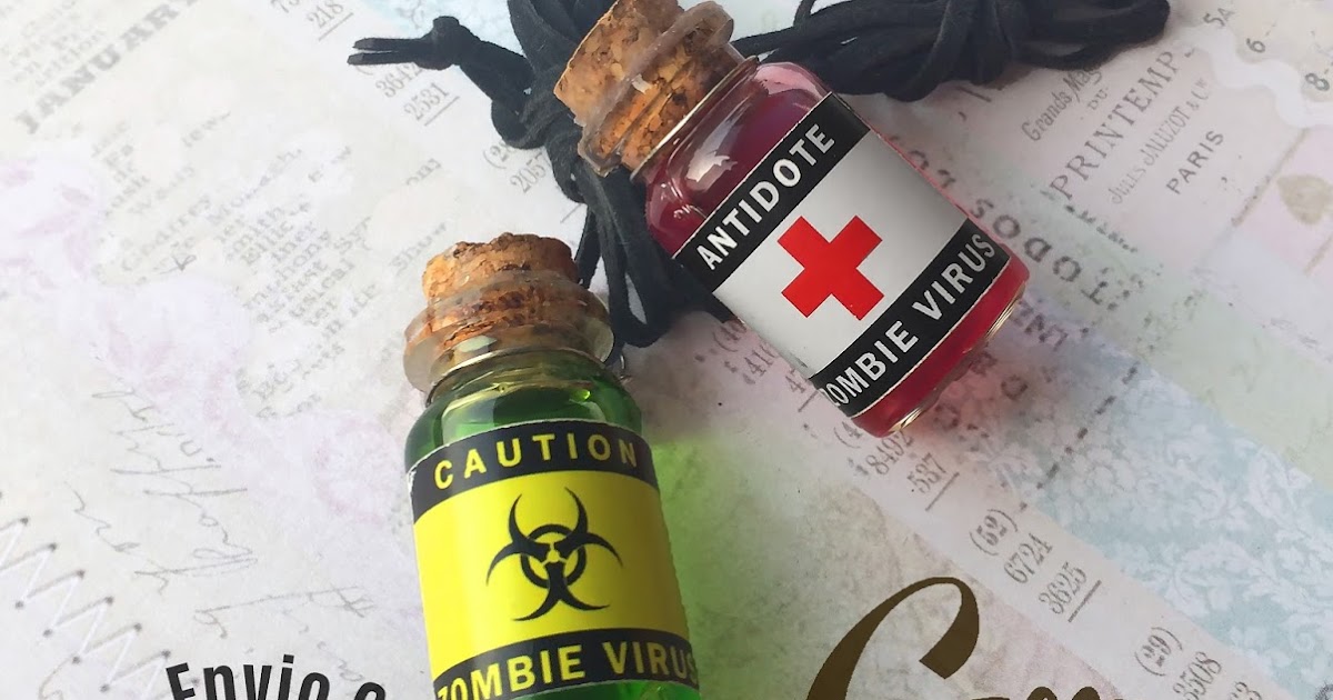 Collar Zombie Virus - Antidote - Green Store