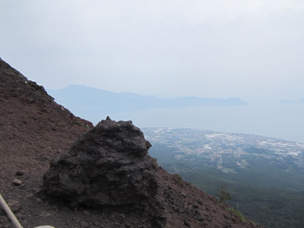 Volcanic Landscapes: Vesuvius summit crater reached, Part II, Italy