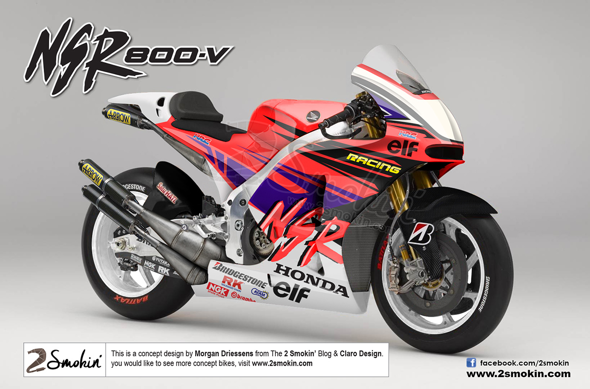 Racing Cafè: Racing Concepts - Honda NSR 800-V