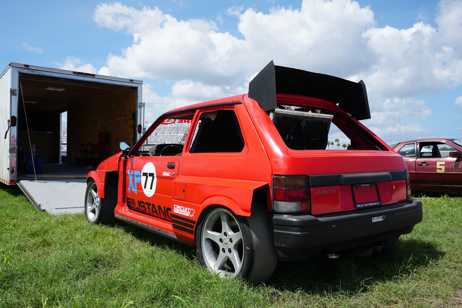 Circuit Motorsports: Flat-Out: V8 Powered Subaru Justy Wins the ...