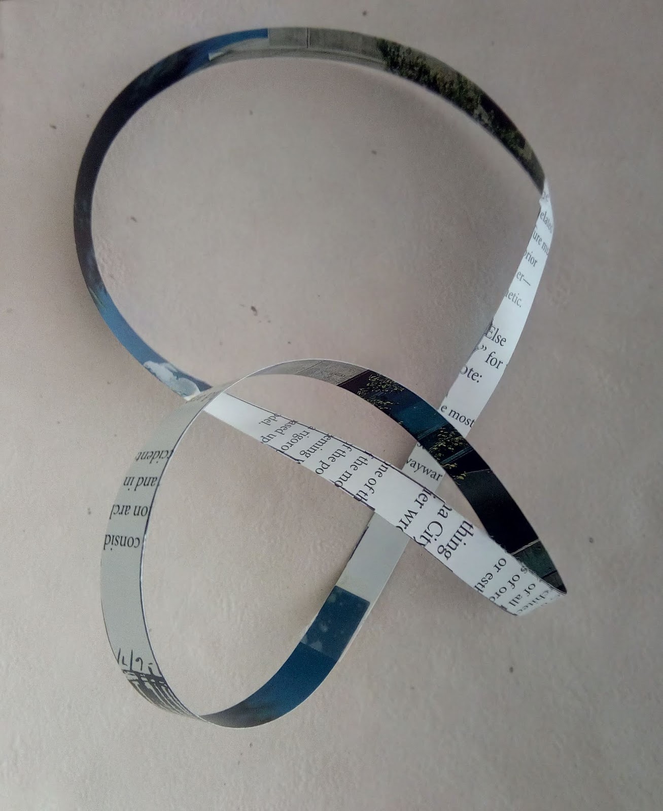 Matemática 10 grados norte: Cinta de Möbius * ¡cortada!