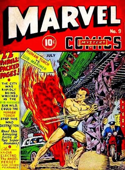 The Great Comic Book Heroes: Marvel Comics #1, Oct. 1939, the second ...