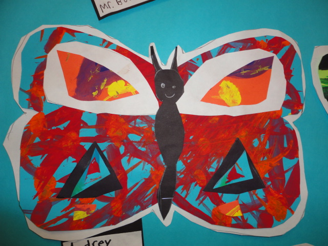 Thomas Elementary Art: 2nd Grade Eric Carle Butterflies