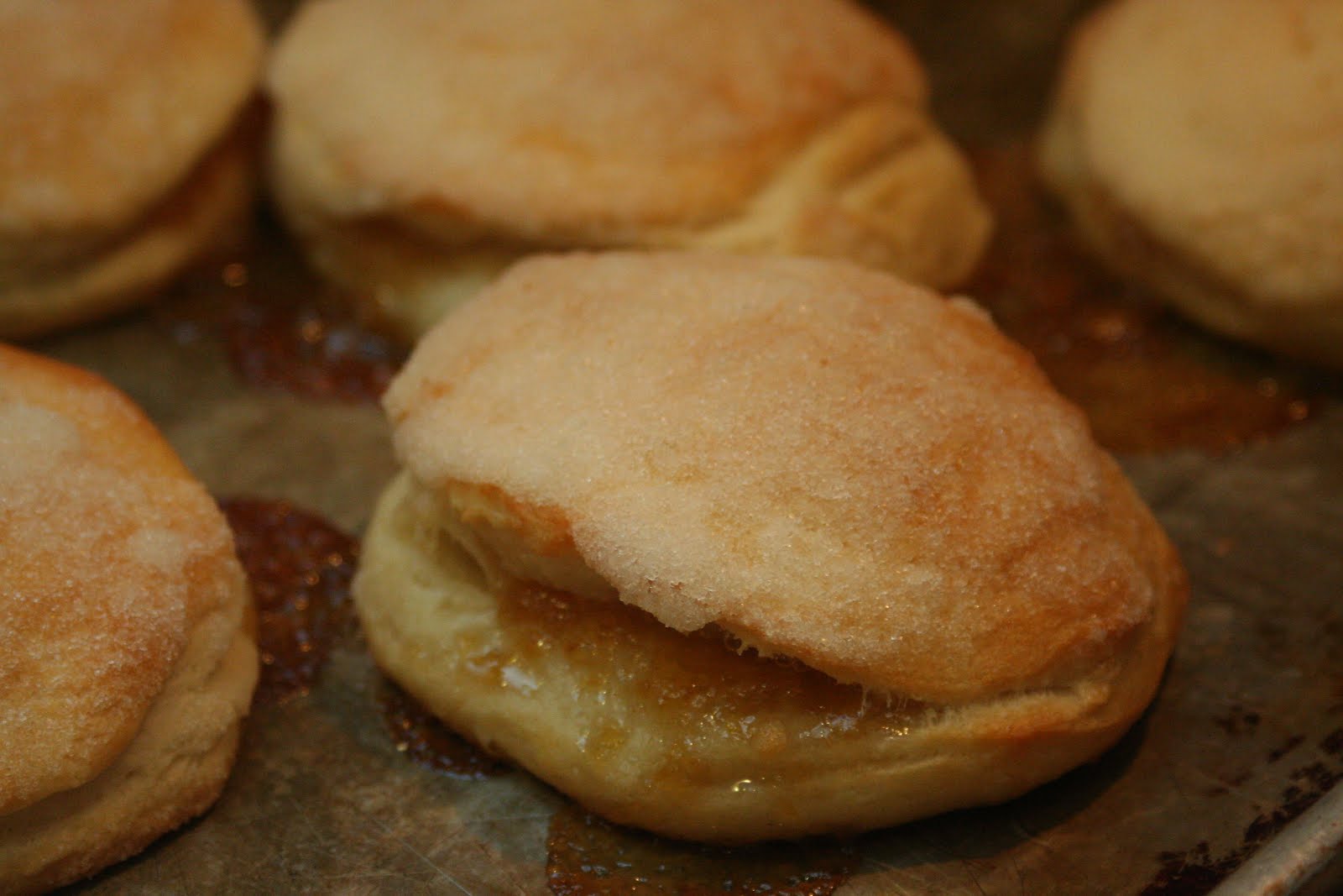 Cooking Claire: Jam Stuffed Biscuits