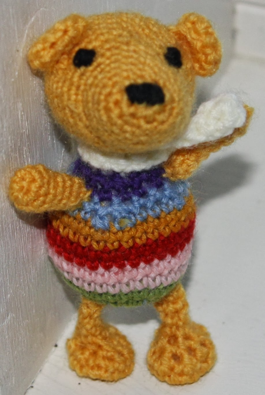 Skagens Bamsemuseum: Crochet teddies (hæklede bamser)