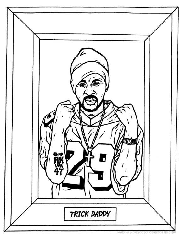 Rata Putak: Gangsta Rap Coloring Book