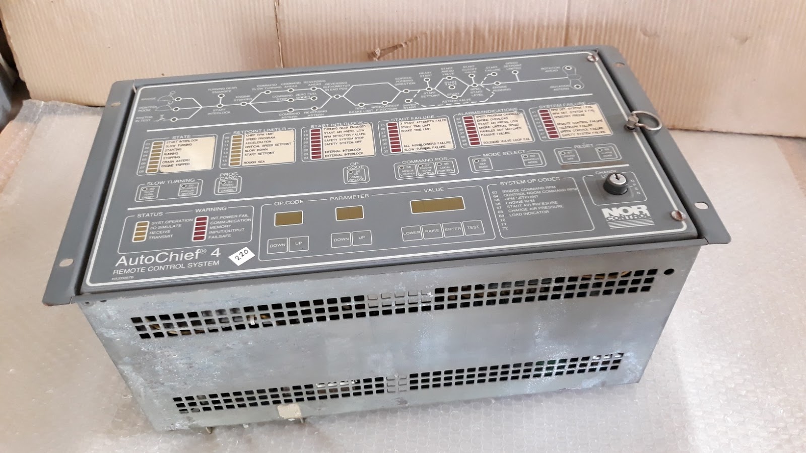 NORCONTROL AUTOCHIEF 4 REMOTE CONTROL SYSTEM - Aeliya Marine