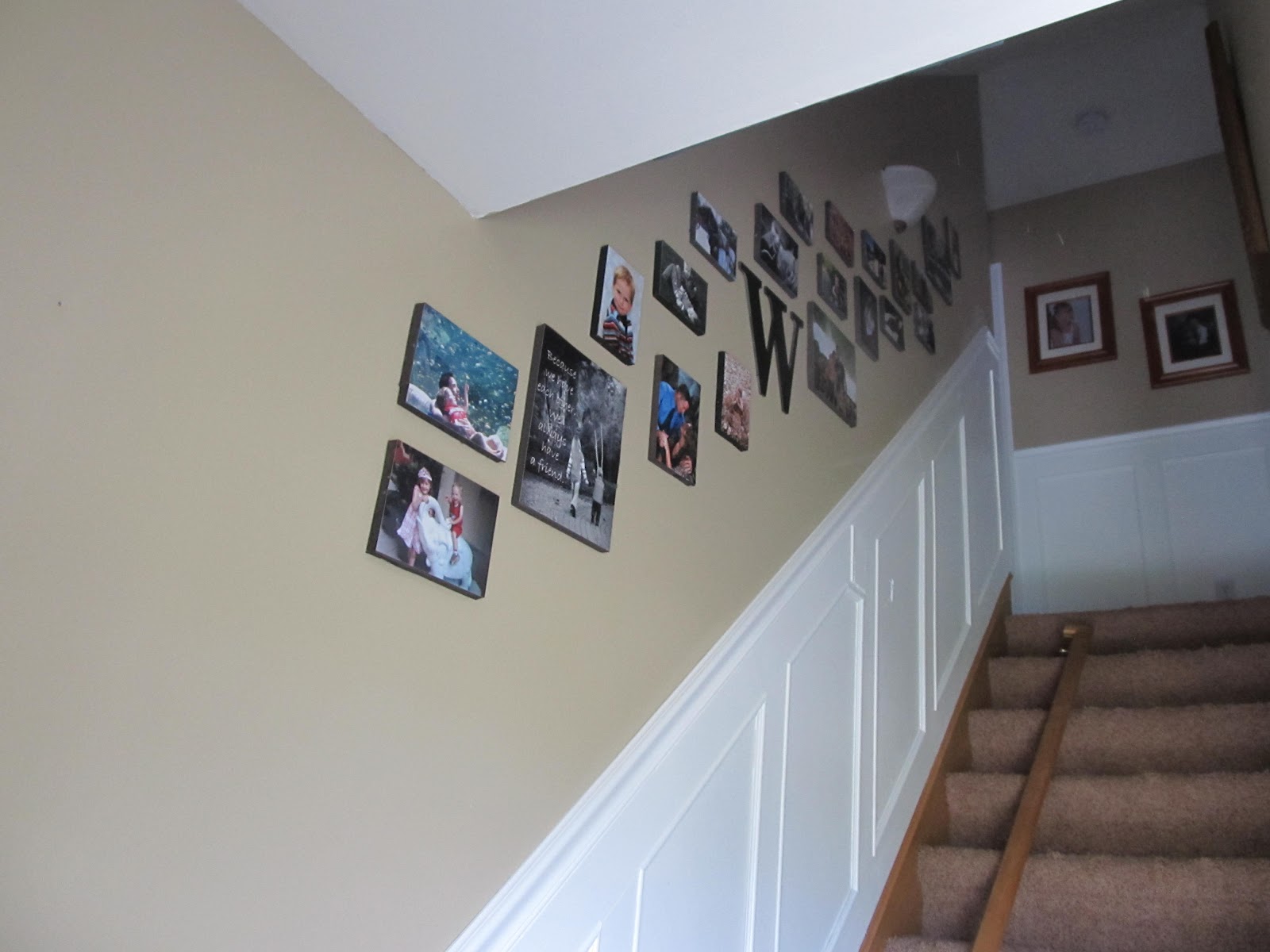 Home Improvement Mom and Wife: Canvas tutorial, personalizing our home