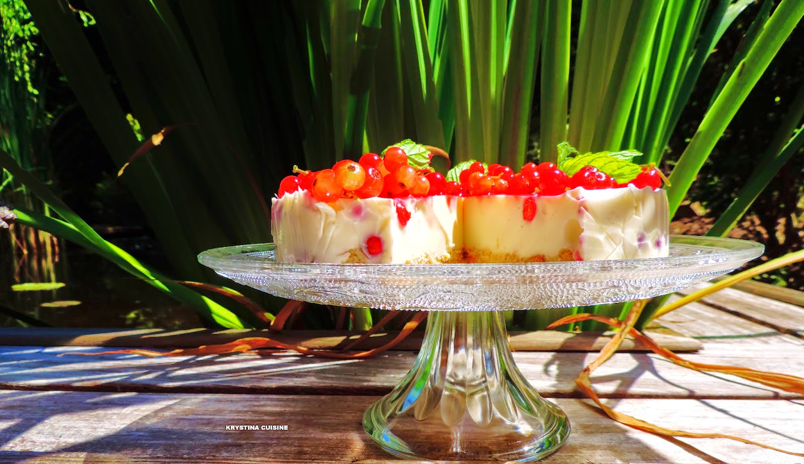 Krystina cuisine: Charlotte aux groseilles rouges