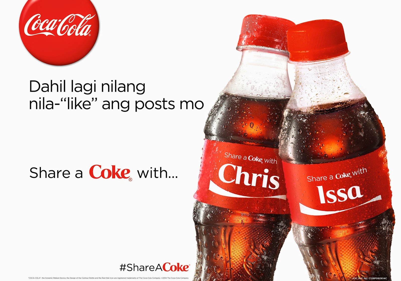Share a Coke Rolls Out in the Philippines: Your Name on a Bottle ...