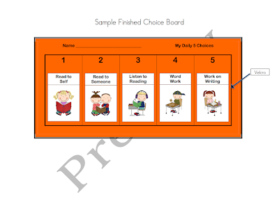Mrs. McDonald's Busy Classroom: Daily 5 Choice Boards