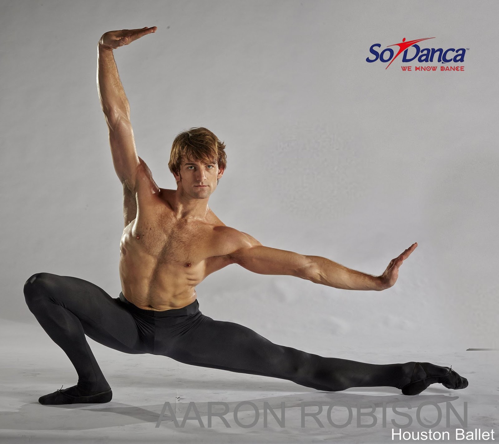 Aaron Robison bailarin del Houston Ballet. Imagen de So Danca | Si ...