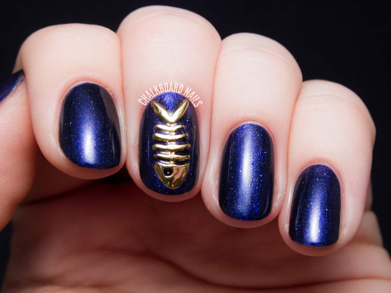 Baptisia and Bones | Chalkboard Nails | Phoenix, Arizona Nail Artist