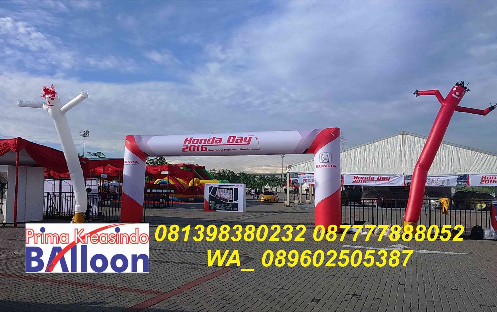 PRIMA KREASINDO BALLOON: Balon gapura balon gate start finish
