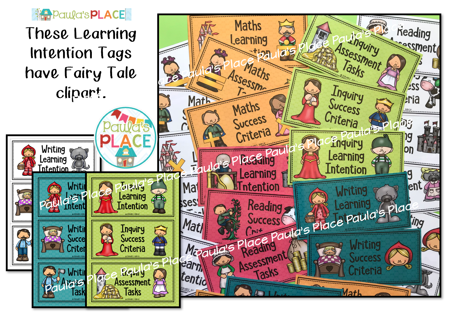 Paula's Place Teaching Resources: Learning Intentions