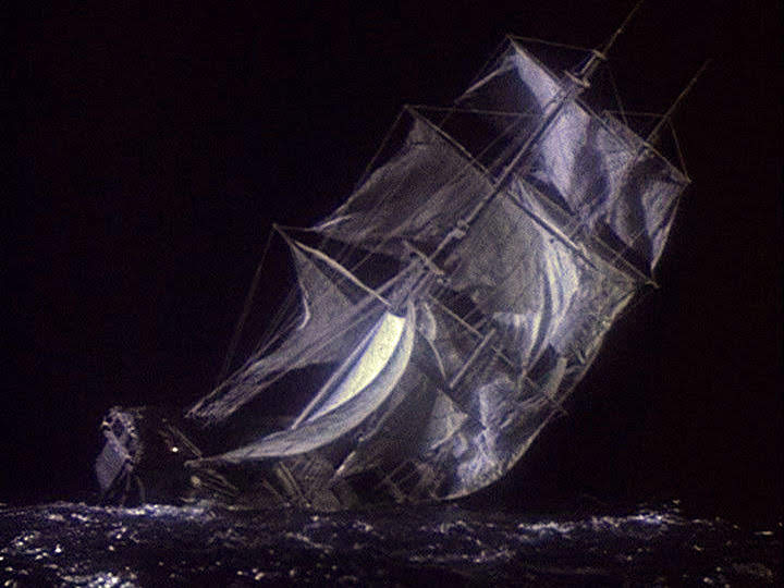 model ships in the cinema: Frankenstein: The True Story 1973