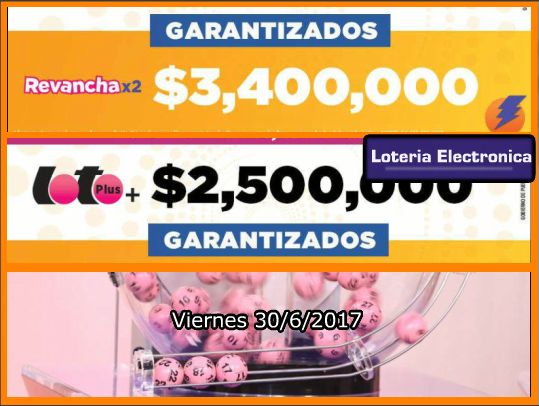 Loteria Electronica de Puerto Rico resultados del Viernes 30-6-2017 ...