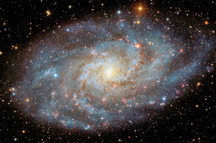 Uzay-Bilim: Üçgen Galaksisi (M33 - NGC 598)